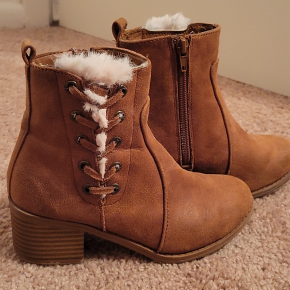 Shoes | Little Girl Size 1 Heeled Boots | Poshmark